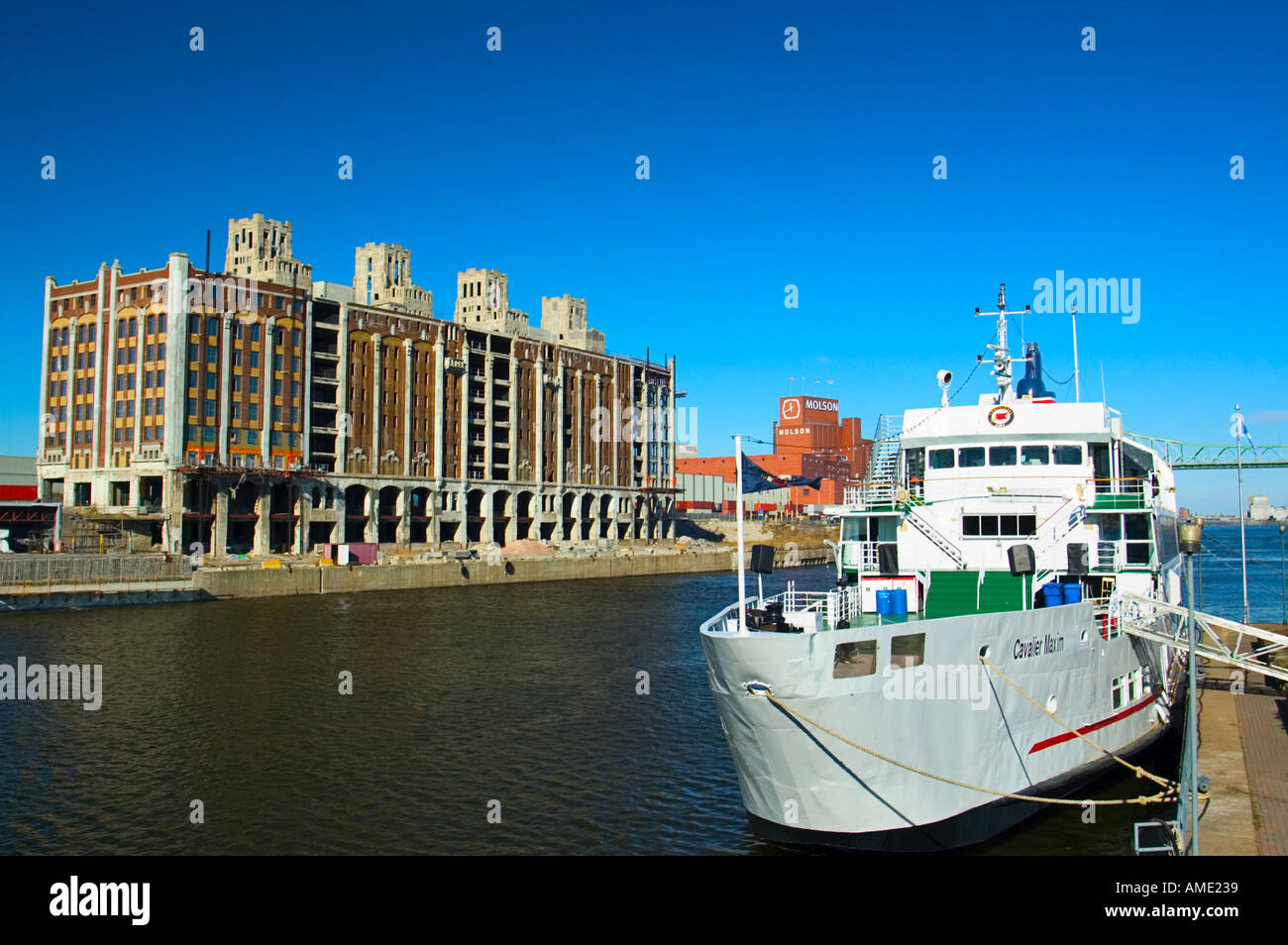 Vieux Port, Old Montreal, Montreal, Quebec, Canada Stock Photo - Alamy