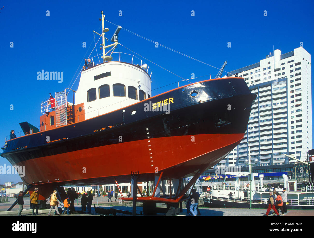 National Maritime Museum and Columbus Center in Bremerhaven in Northern ...
