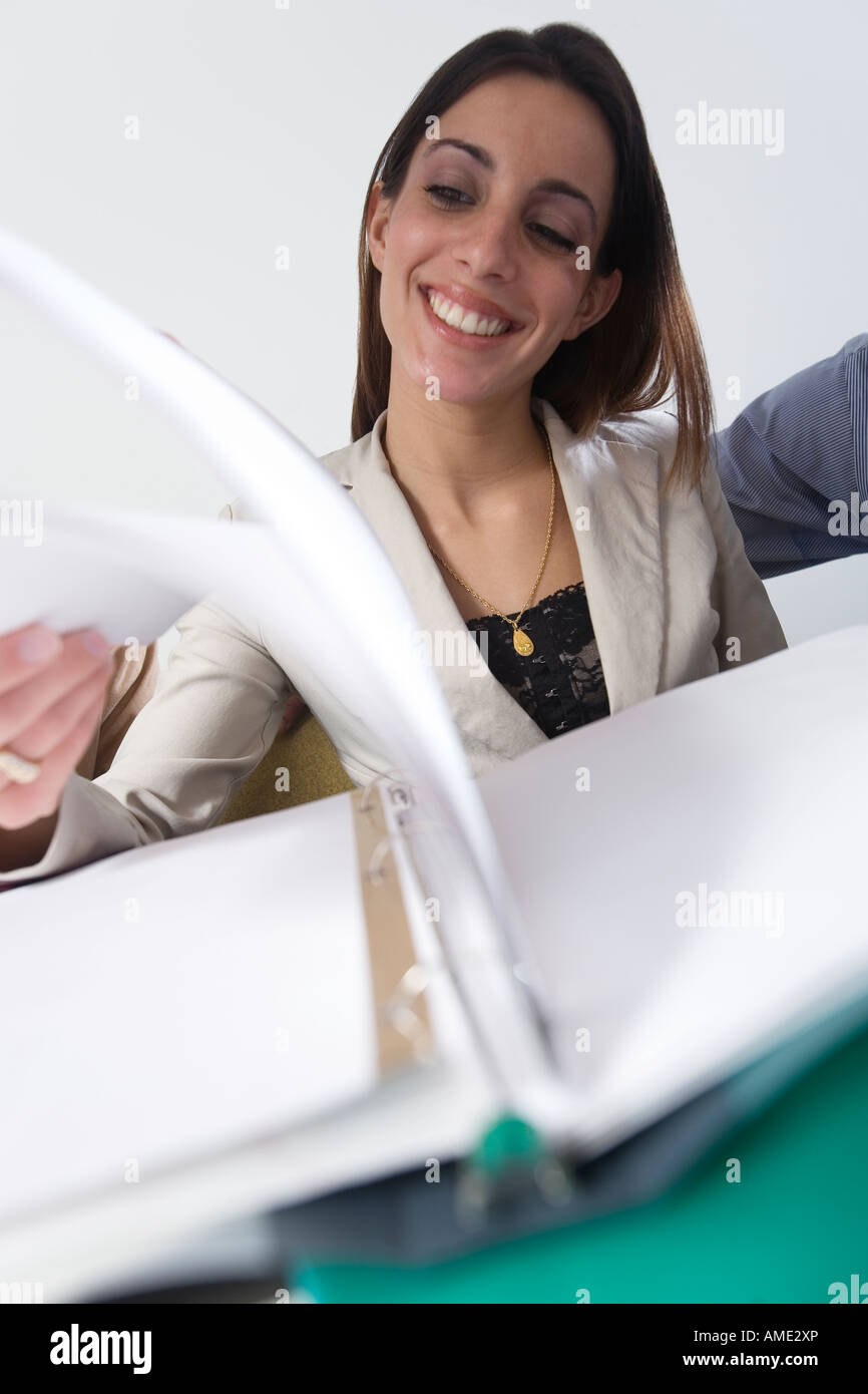 Flip through the pages hi-res stock photography and images - Alamy