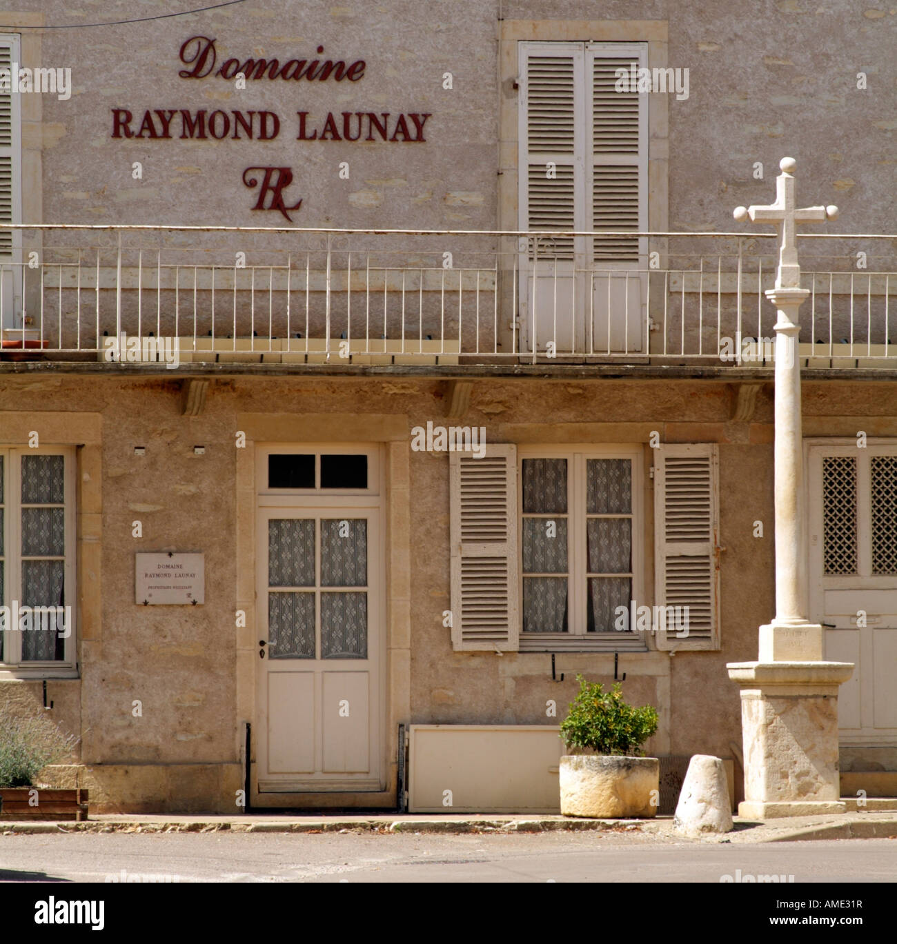 Domaine Raymond Launay famous wine producer at Pommard on the Cote de ...