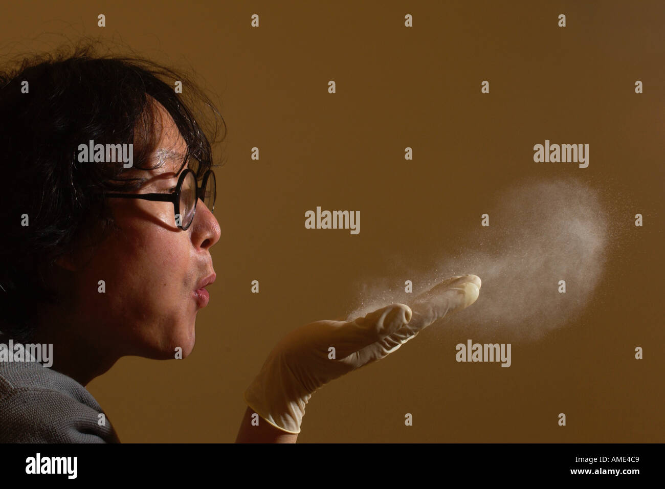 Chinese born artist Xu Bing with artwork made of dust WINNER of the ...