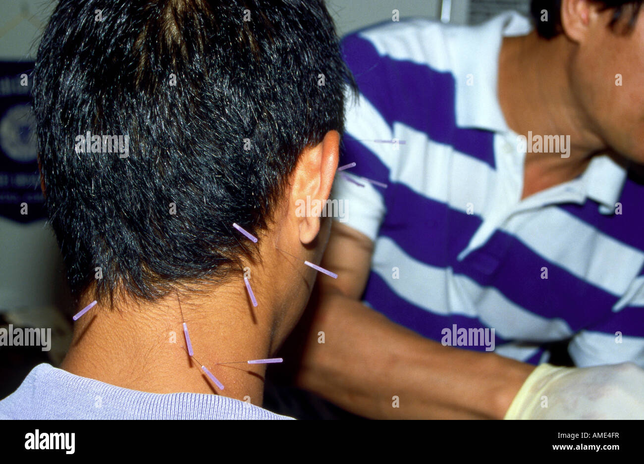 Patient neck hi-res stock photography and images - Alamy
