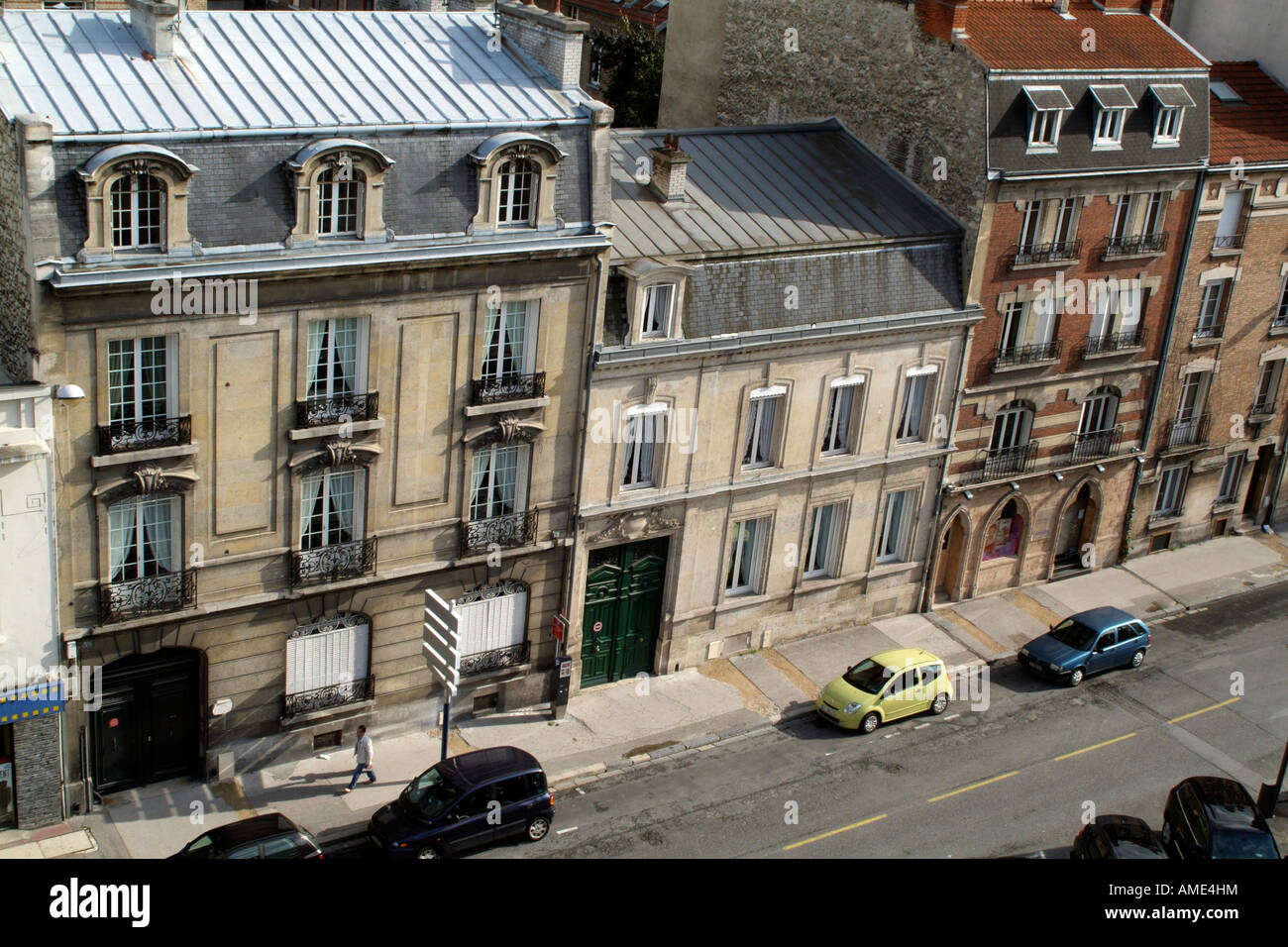 Old french style property hi-res stock photography and images - Alamy