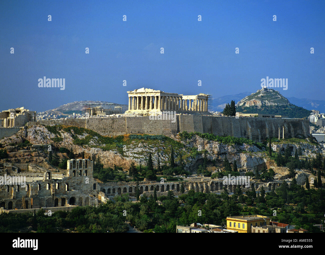 The Parthenon in Athens Greece Stock Photo - Alamy
