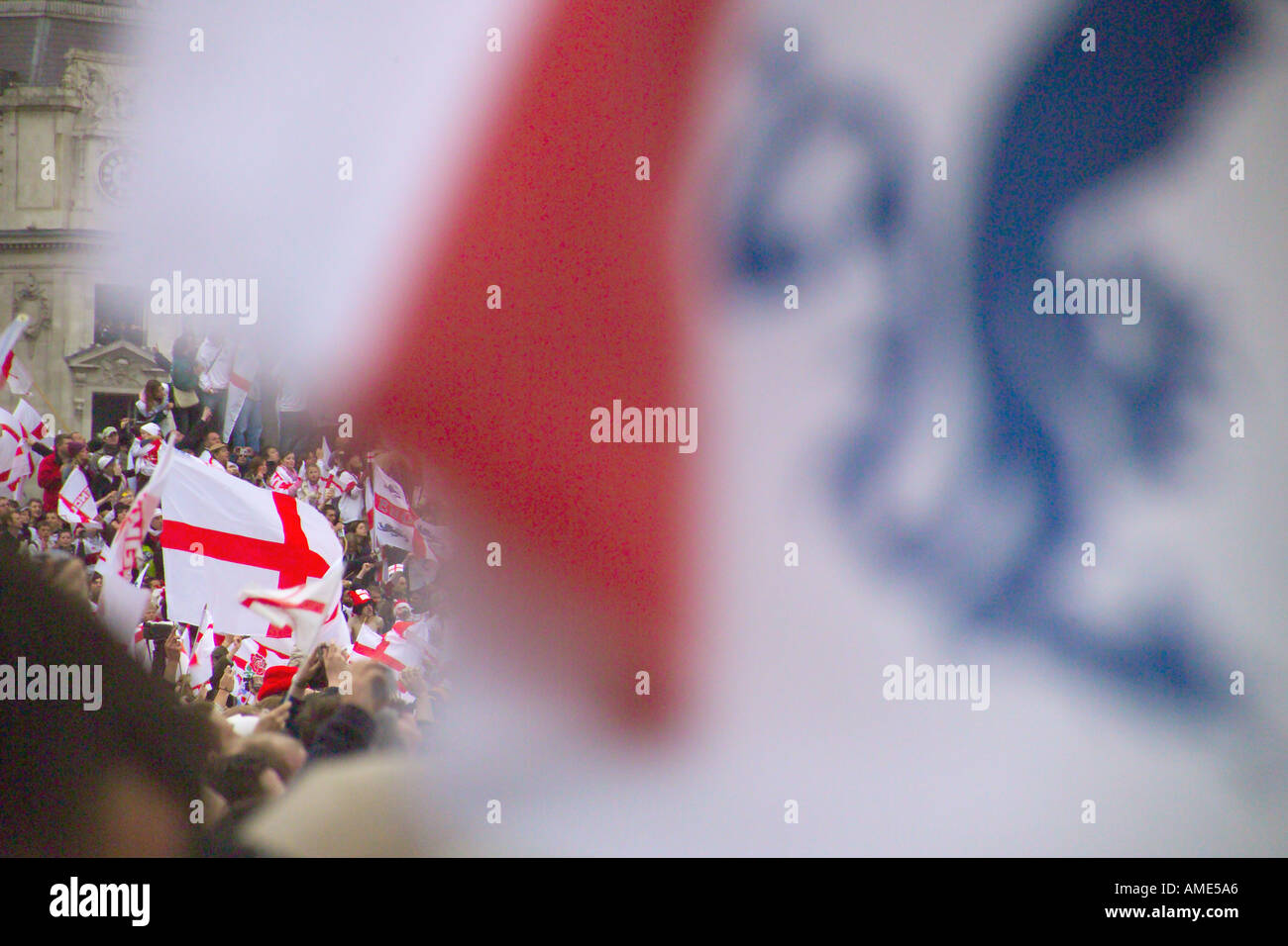 Celebrate england win rugby world cup hi-res stock photography and ...