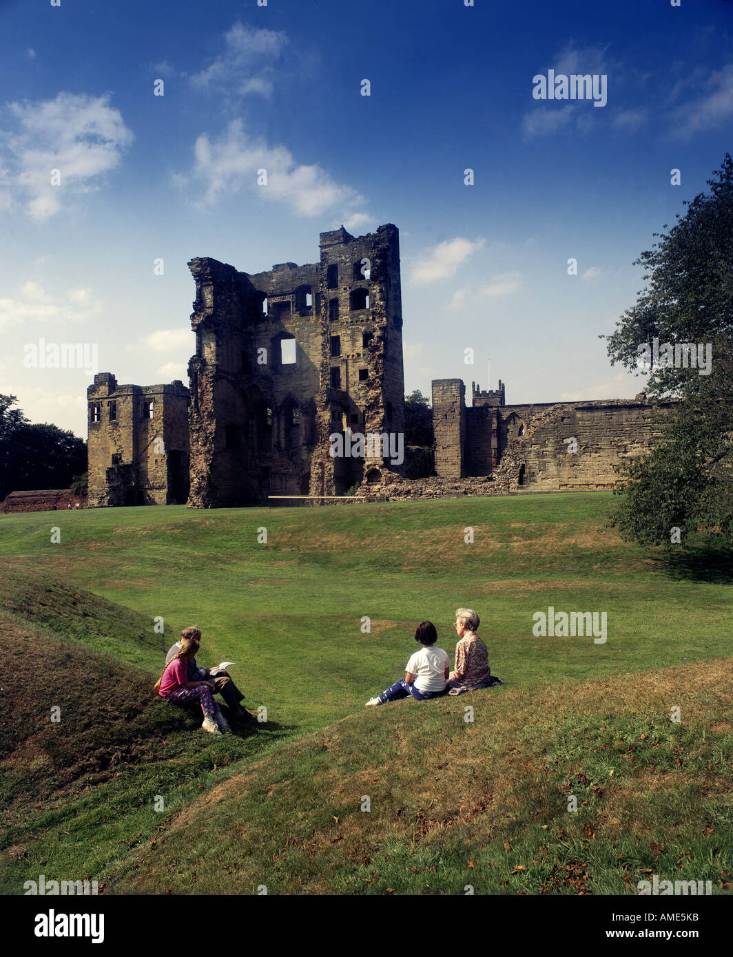 The 12th century ruins of Ashby de la Zouche Castle Stock Photo - Alamy