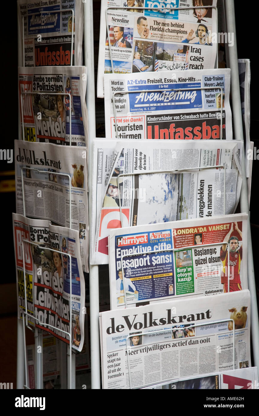 German newspapers hi-res stock photography and images - Alamy