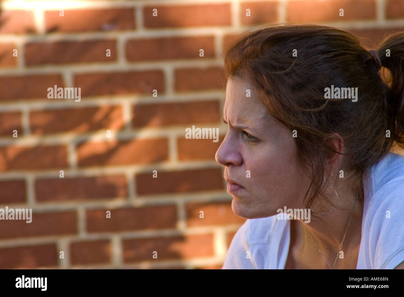 Female deep thinker hi-res stock photography and images - Alamy
