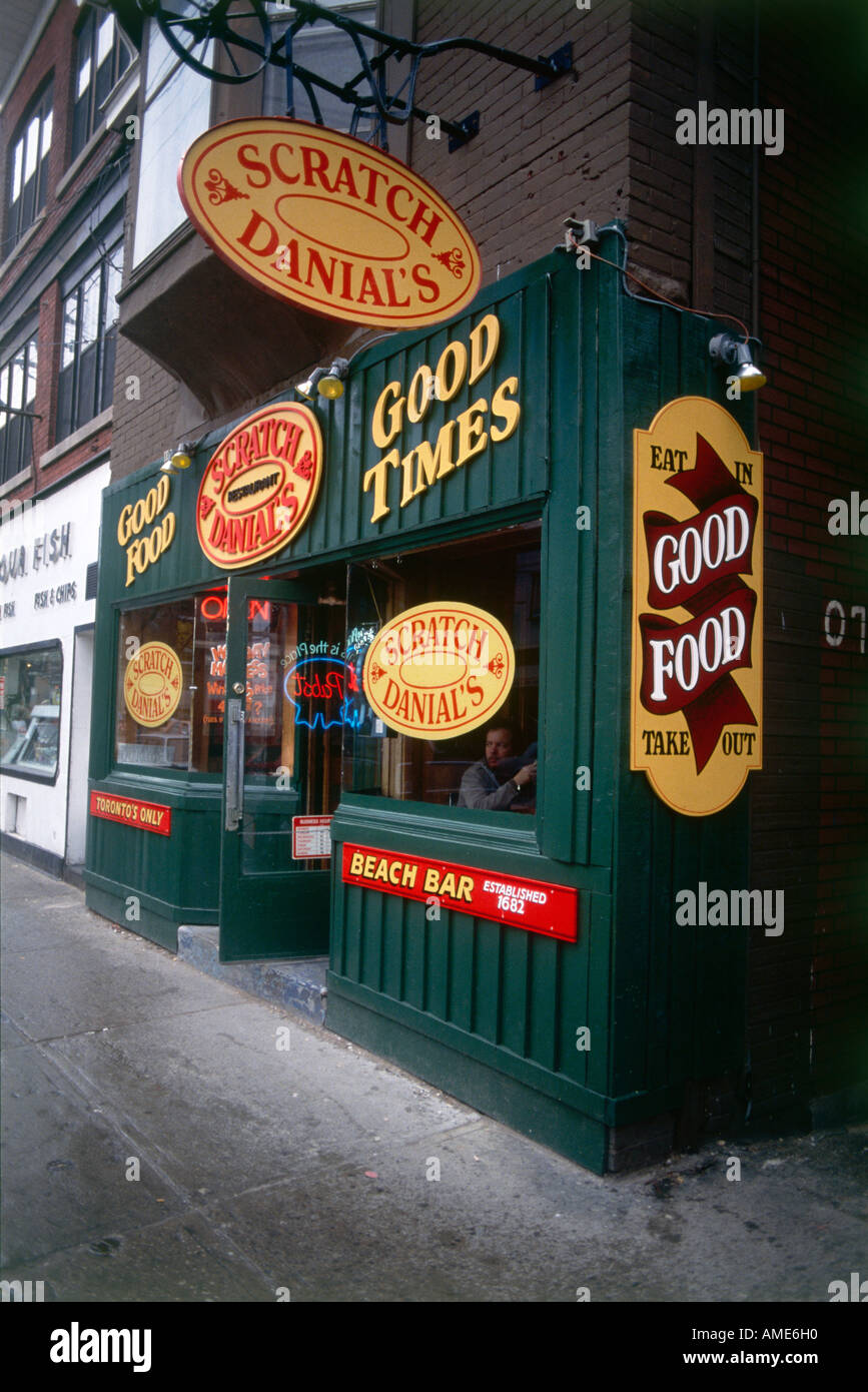 Scratch Danial s bar in The Beaches neighbourhood of Toronto decorated ...