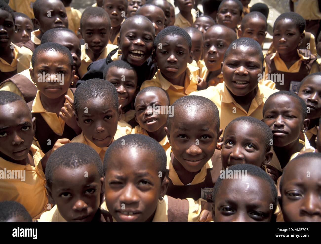 Presbyterian primary school children in Accra Ghana Stock Photo - Alamy