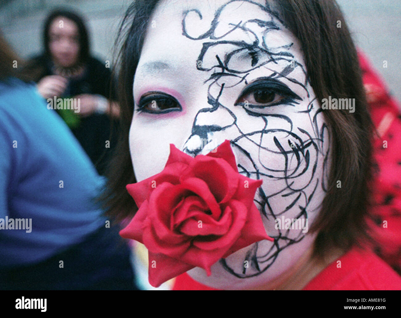 Goth girl asian hi-res stock photography and images - Alamy