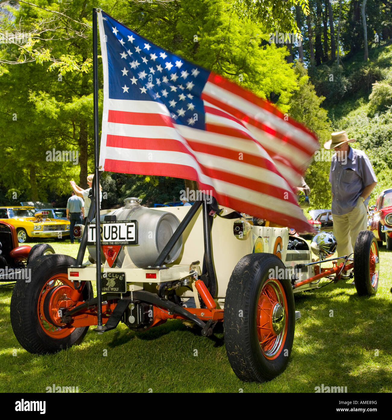 Retro racing hi-res stock photography and images - Alamy