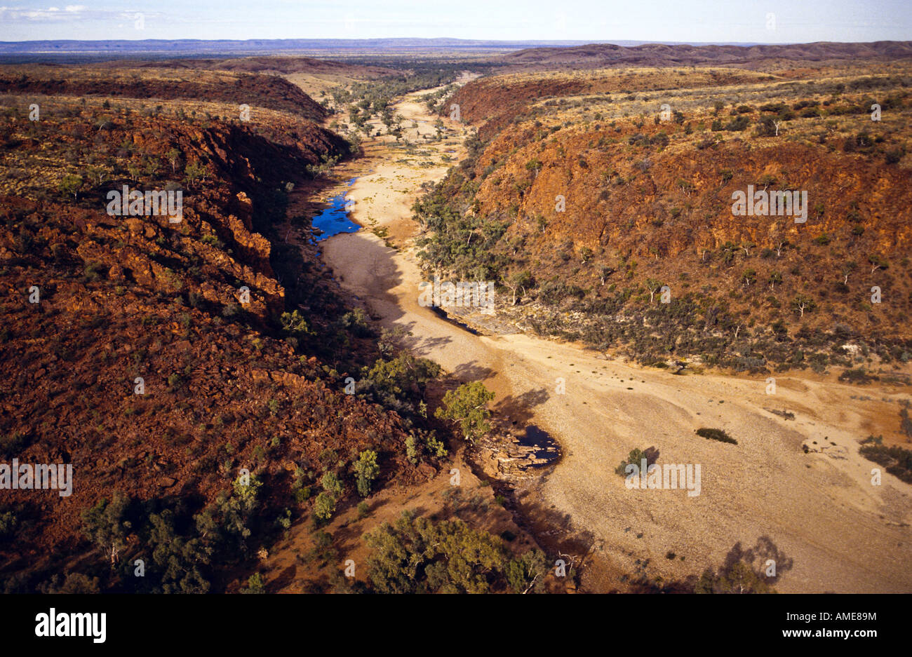 “Glen Helen Gorge”, Central Australia Stock Photo - Alamy