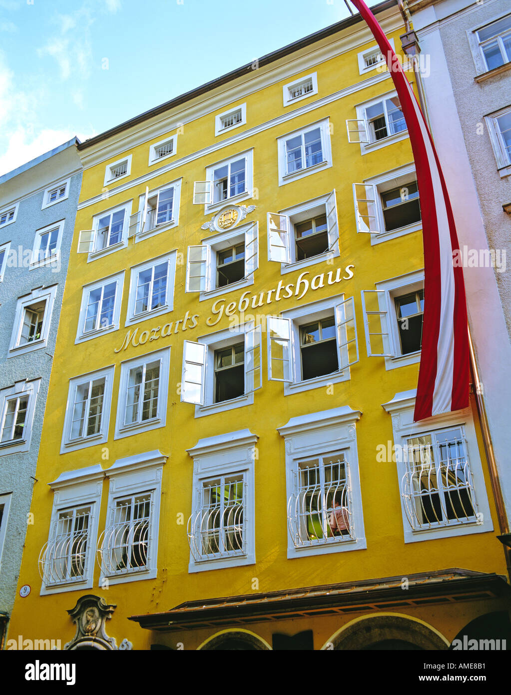 Mozart’s Birth-House in Salzburg Austria Stock Photo - Alamy