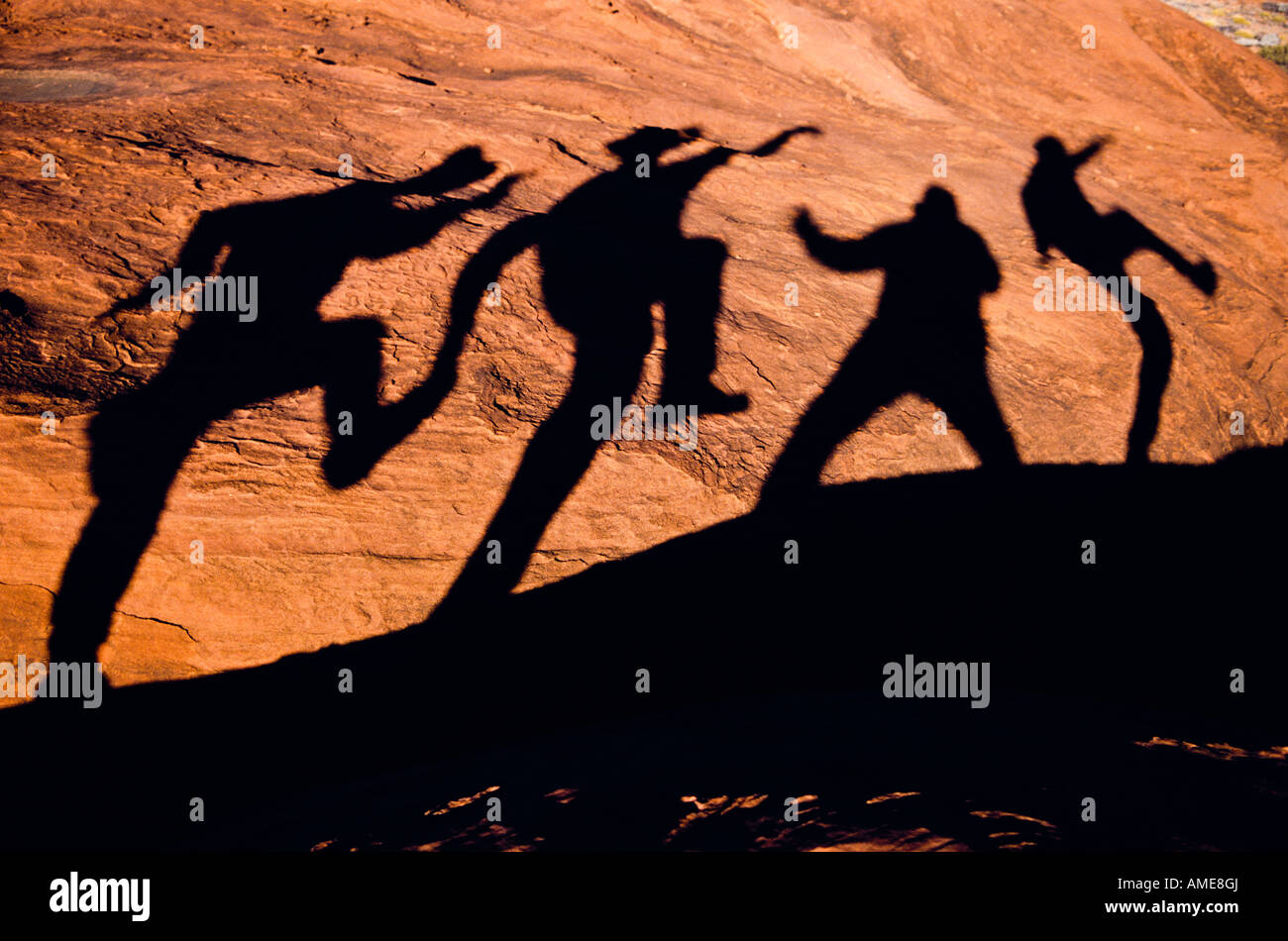 Dreamtime figures, Central Australia Stock Photo - Alamy