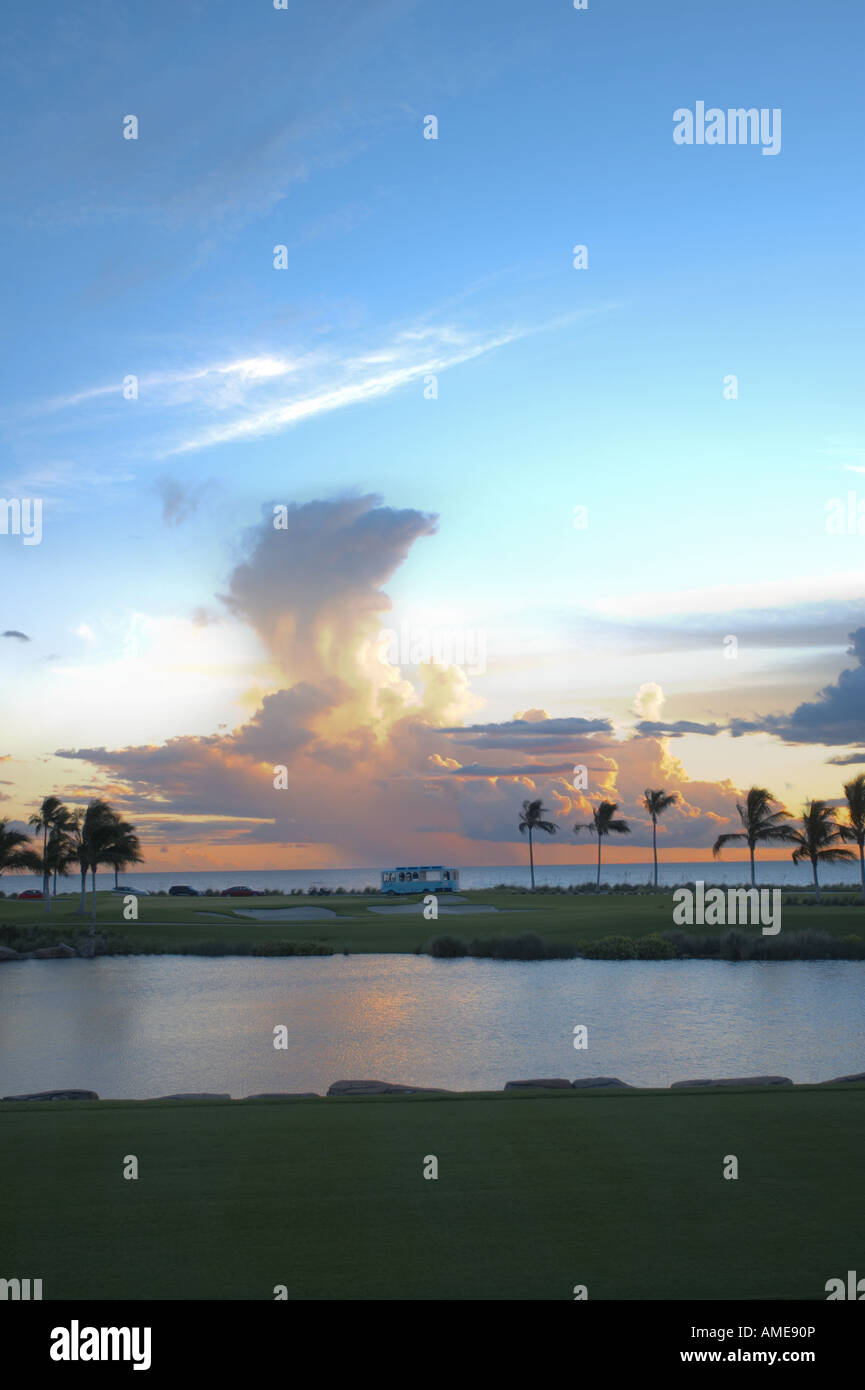 Captiva Island at Sunset Stock Photo - Alamy