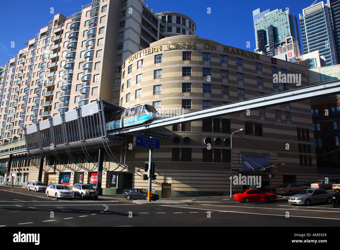 Sydney monorail metro monorail hi-res stock photography and images - Alamy