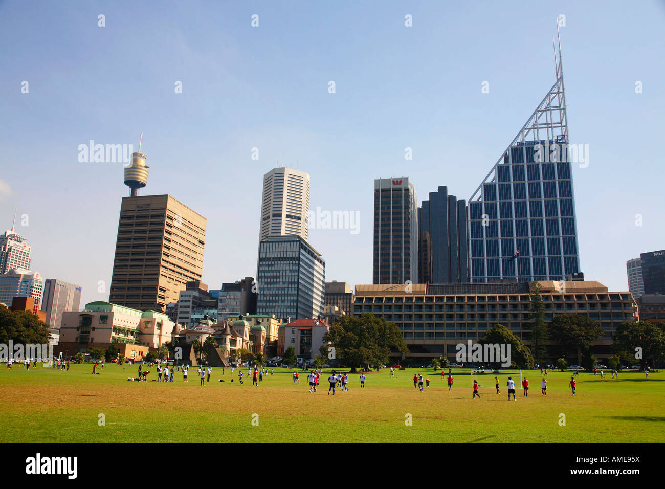 The Domain Sydney Australia Stock Photo - Alamy