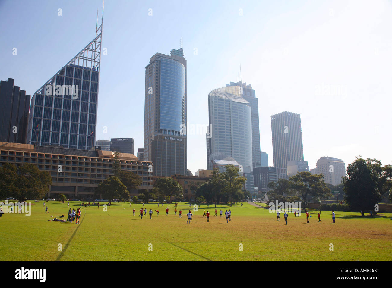 The Domain Sydney Australia Stock Photo - Alamy