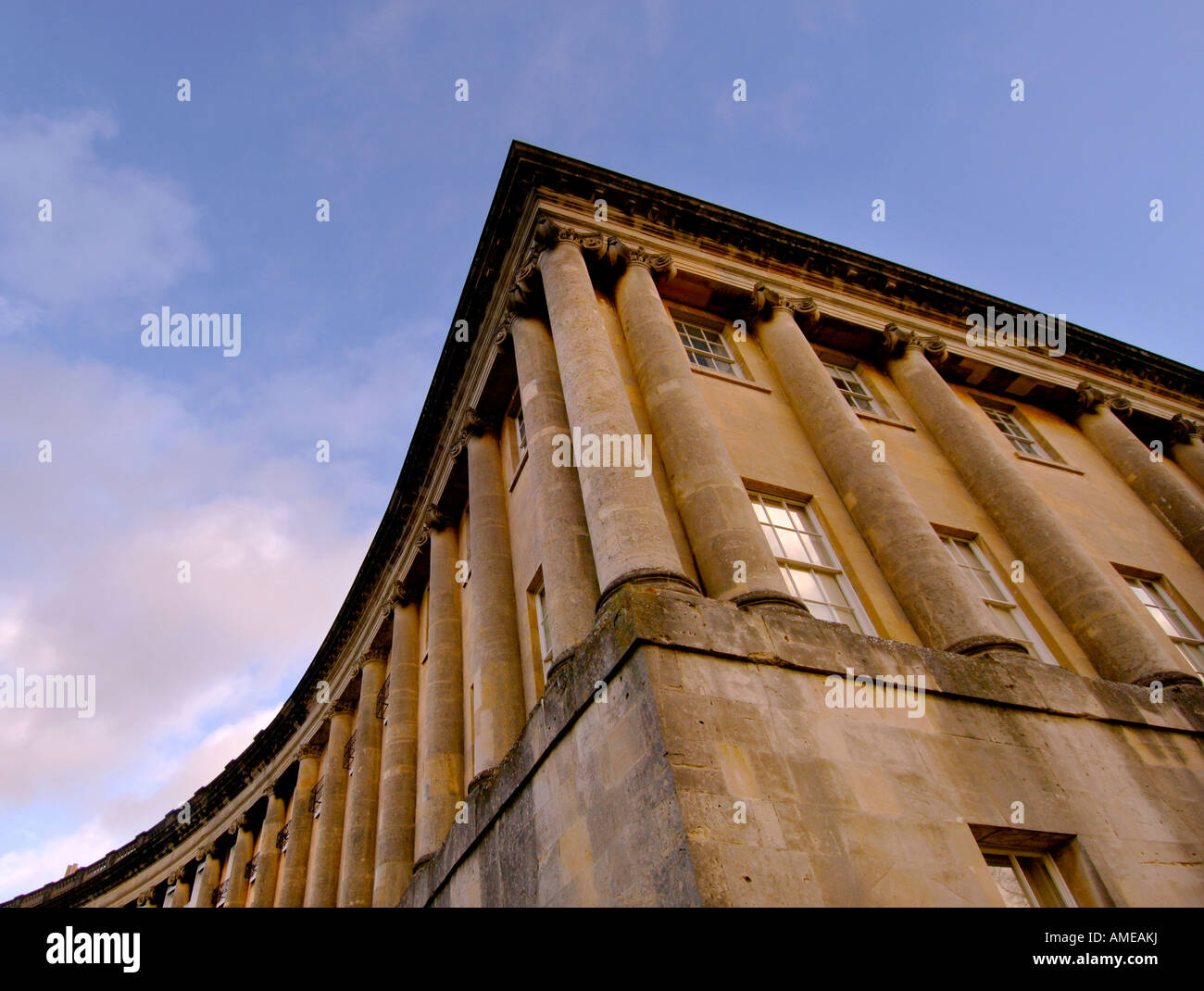 Royal crescent bath winter hi-res stock photography and images - Alamy
