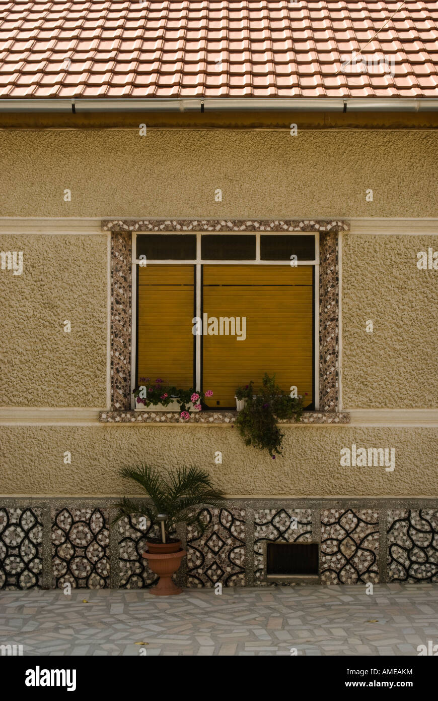 Romanian house, Romania Stock Photo - Alamy