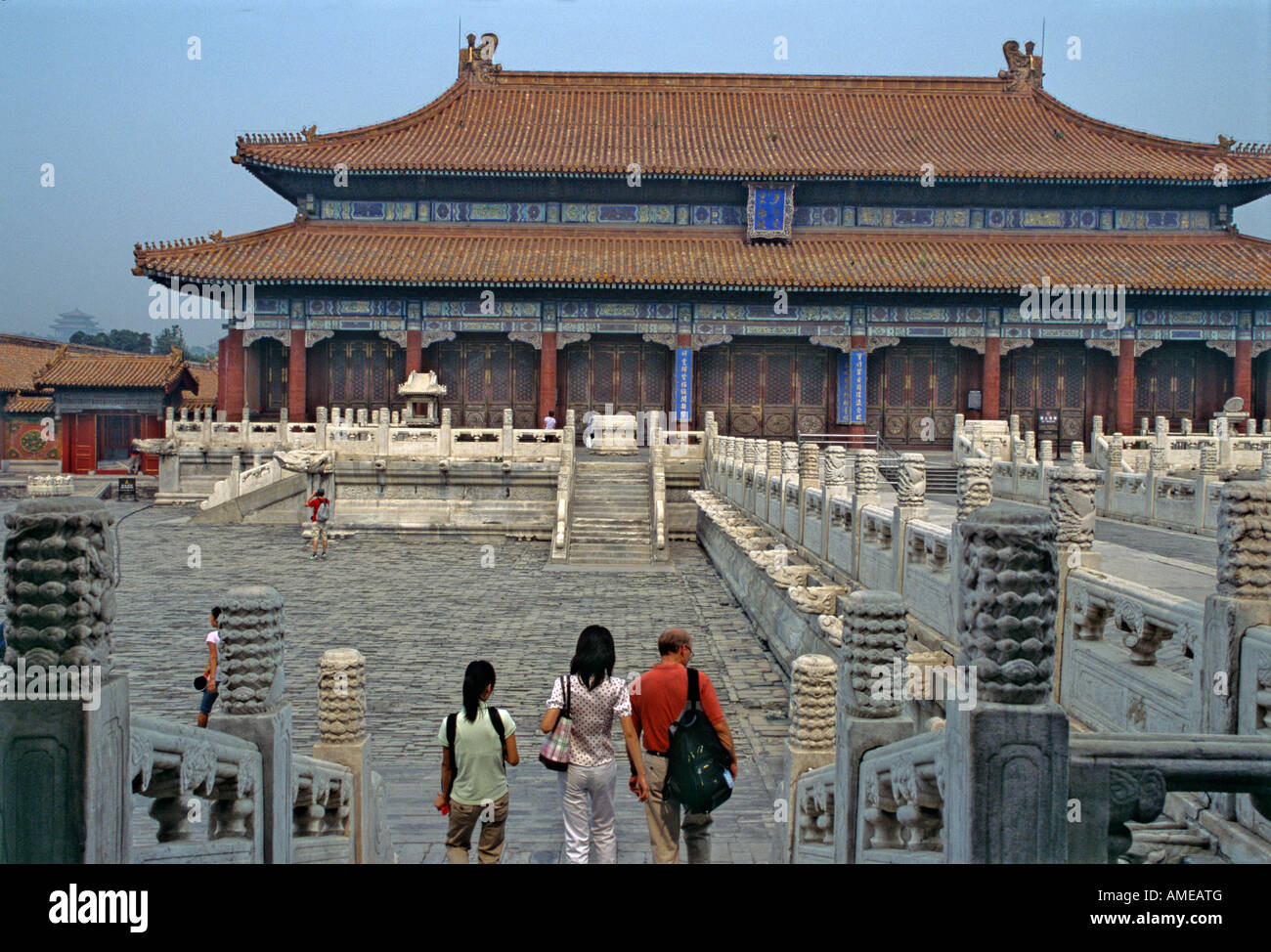 tourists visiting the forbidden city Stock Photo - Alamy