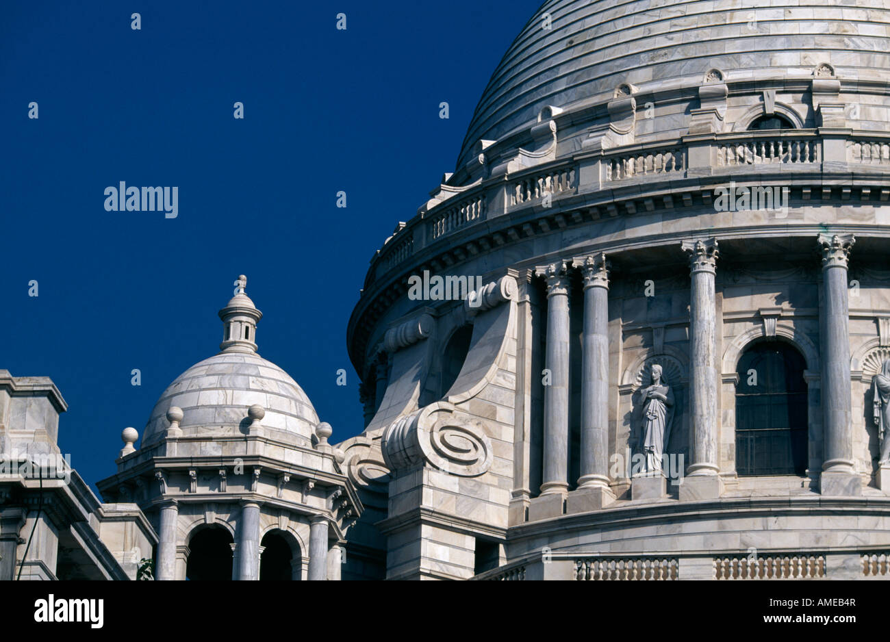 Victoria Memorial building in Kolkata (Calcutta), India, Asia Stock ...