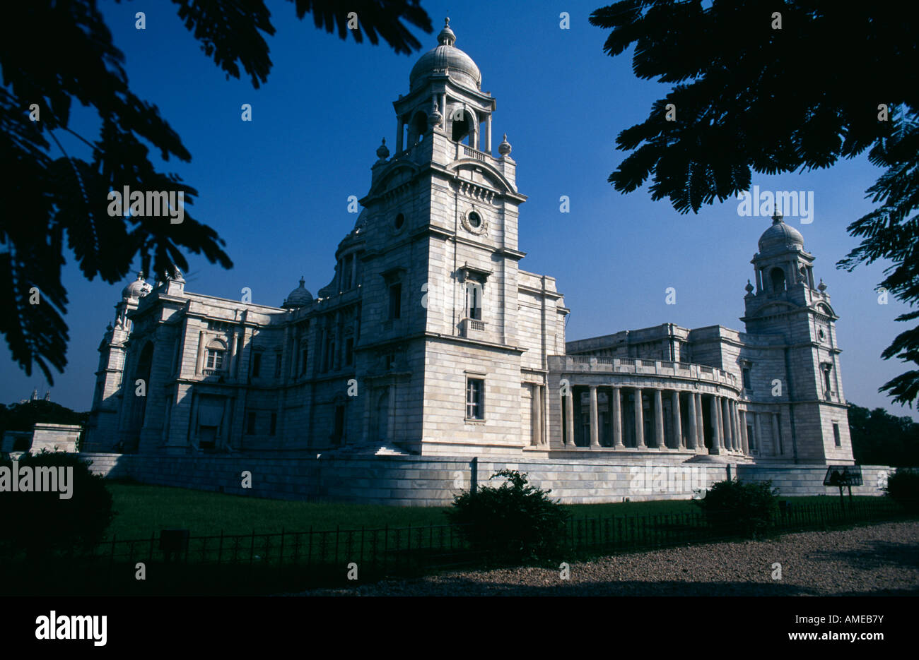 Victoria Memorial building in Kolkata (Calcutta), India, Asia Stock ...