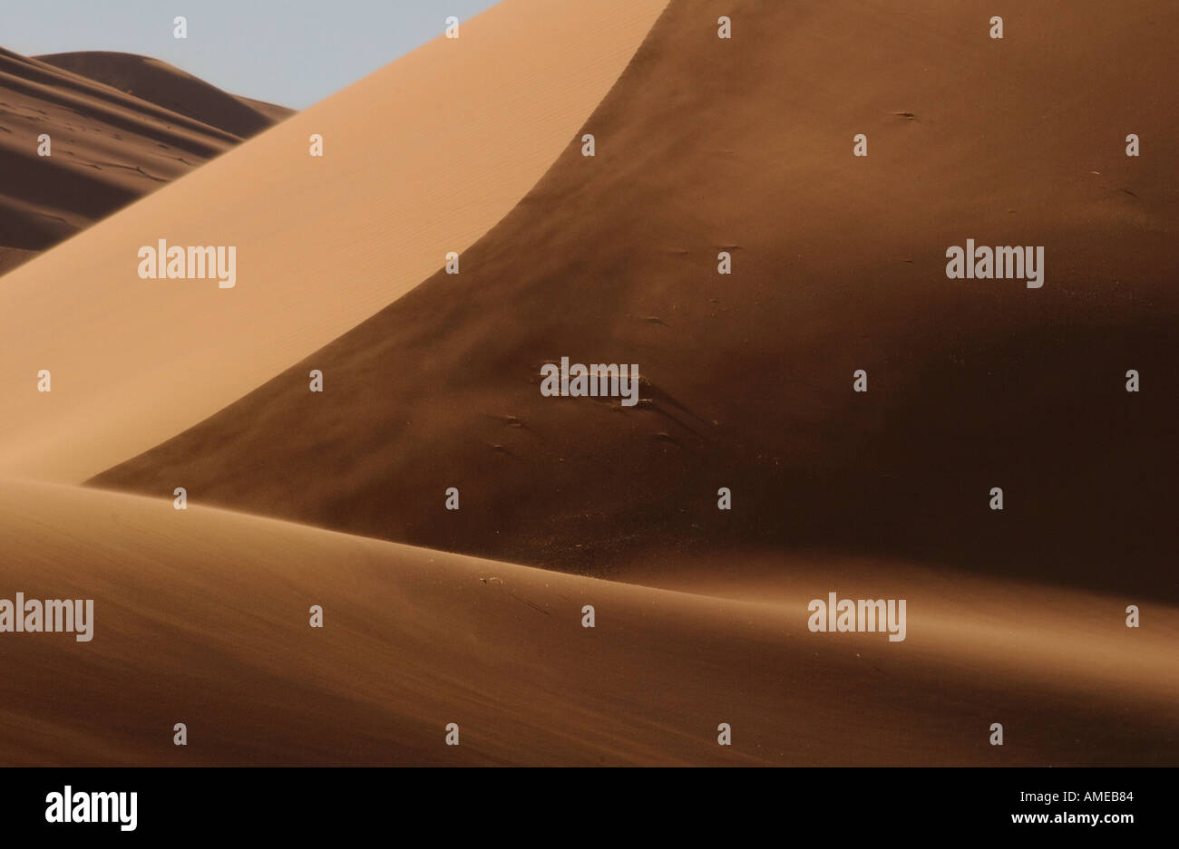 Sand Dunes Namibian Desert Stock Photo - Alamy