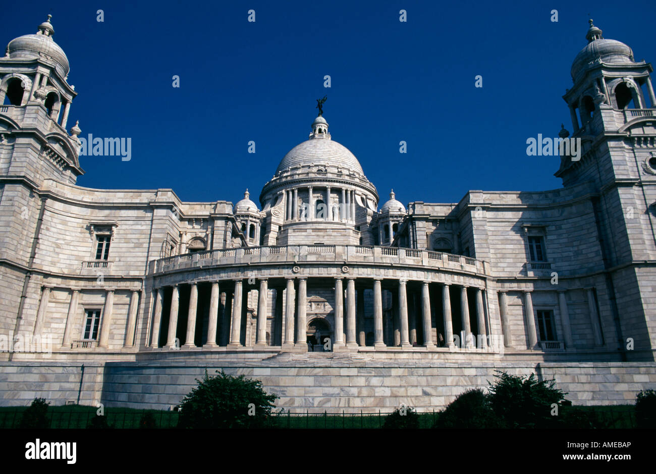 Victoria Memorial building in Kolkata (Calcutta), India, Asia Stock ...