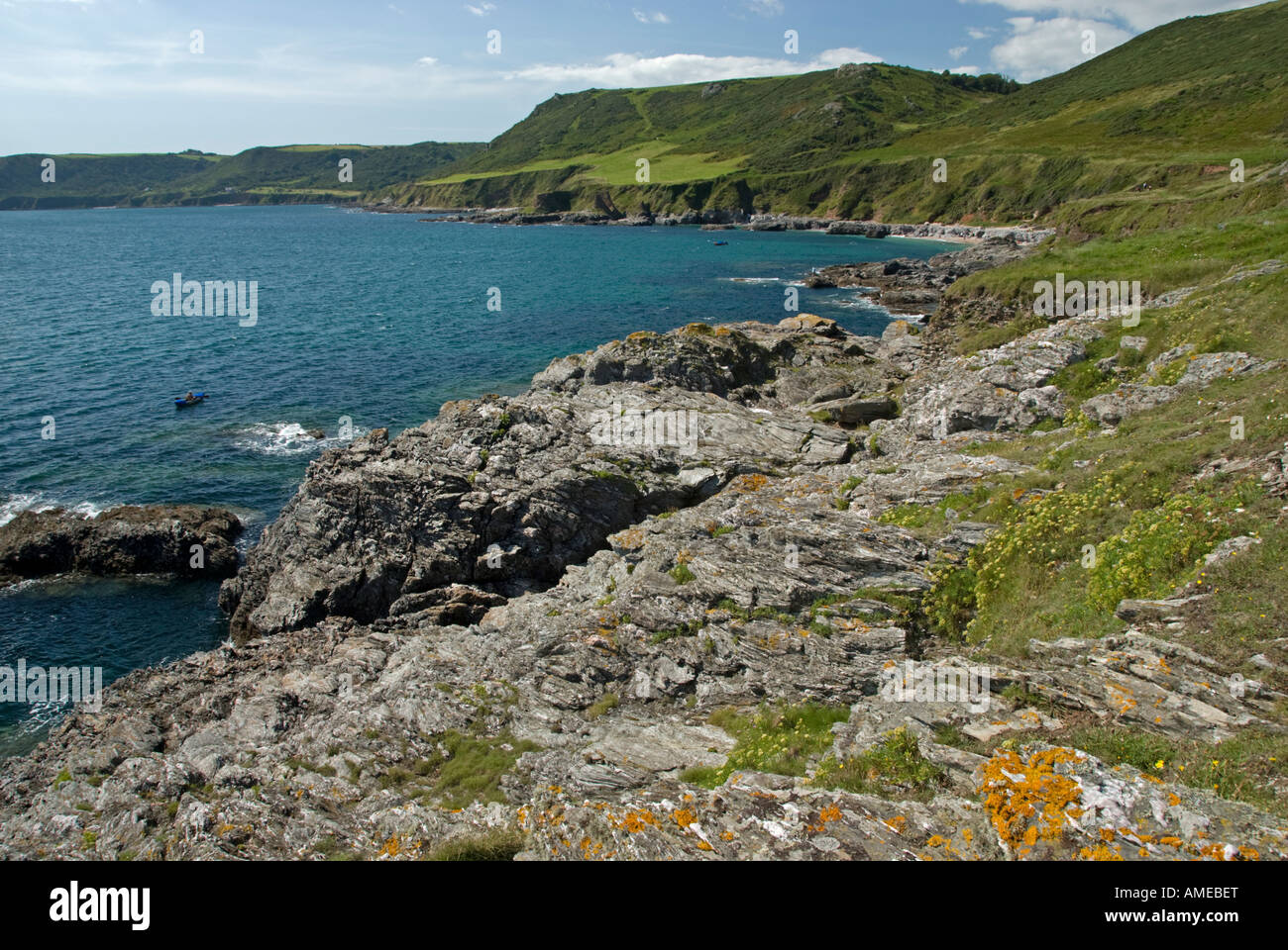 Gammon Head, Devon, England Stock Photo - Alamy