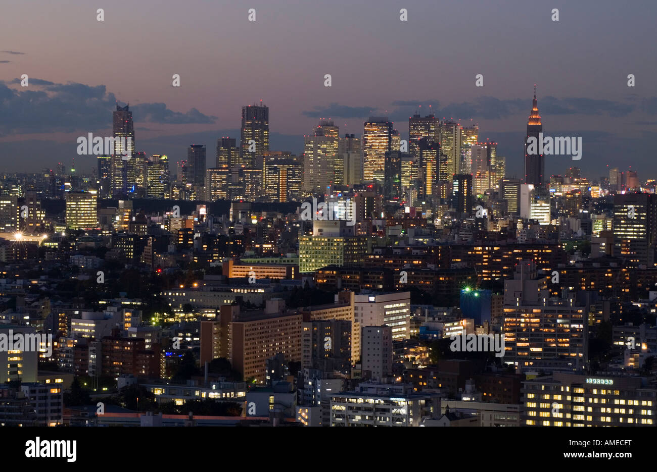 Shinjuku skyline Tokyo Japan Stock Photo - Alamy