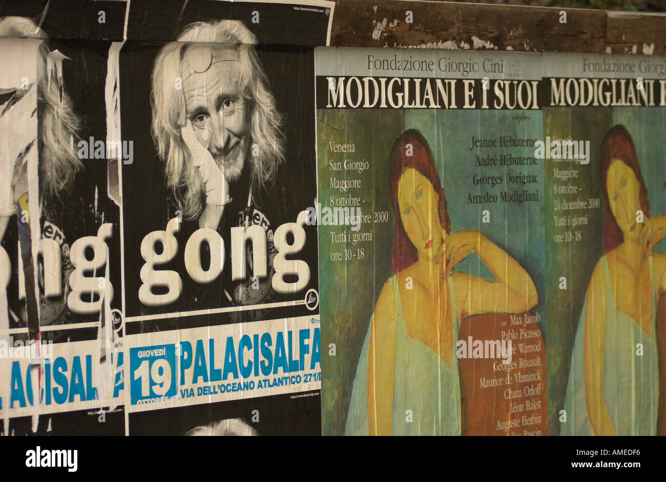 Poster ad rome hi-res stock photography and images - Alamy