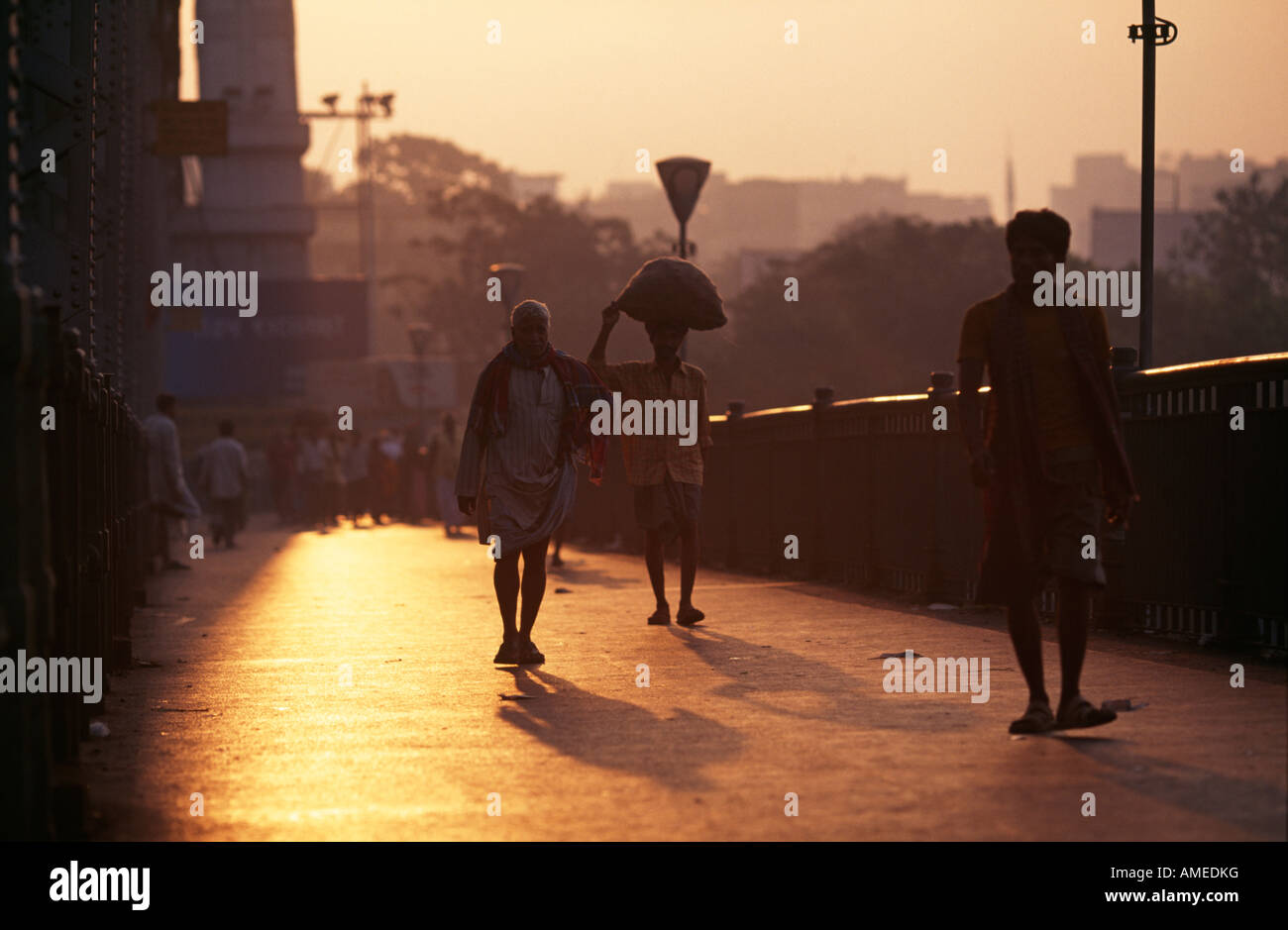 Haora bridge in Kolkata (Calcutta), India, Asia Stock Photo - Alamy