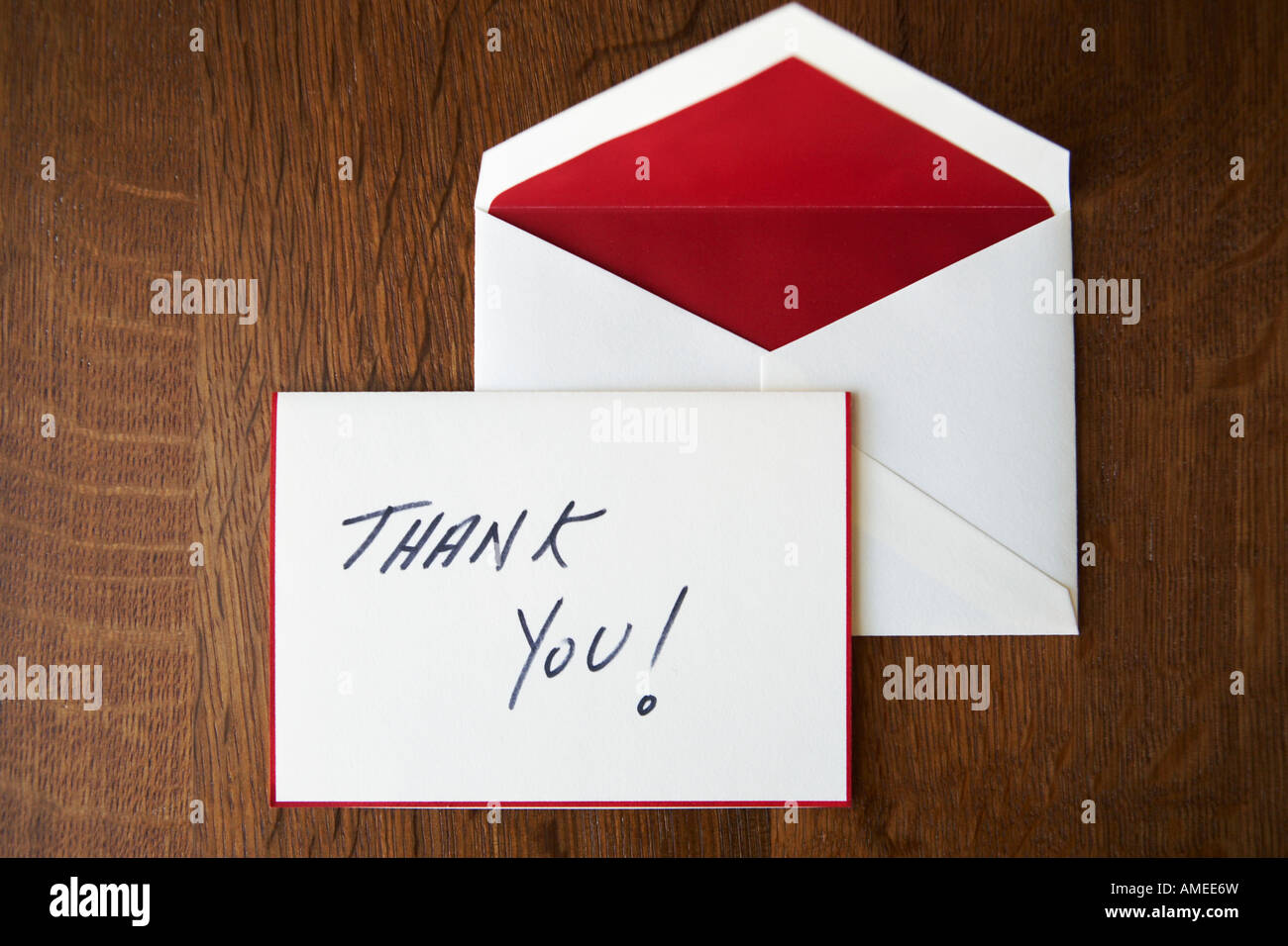 Thank you note hi-res stock photography and images - Alamy