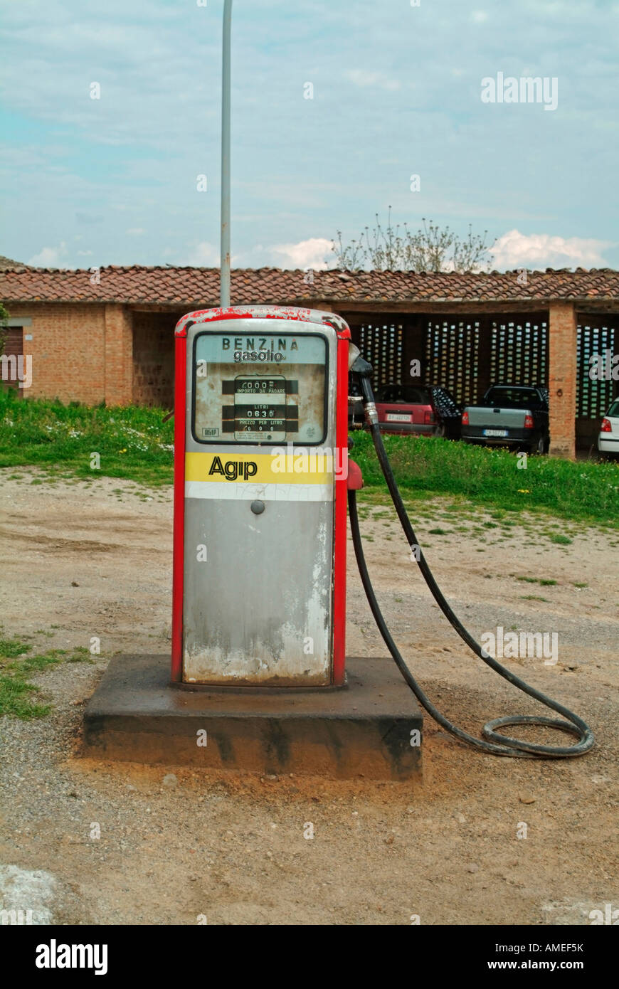 Fuel station agip hi-res stock photography and images - Alamy