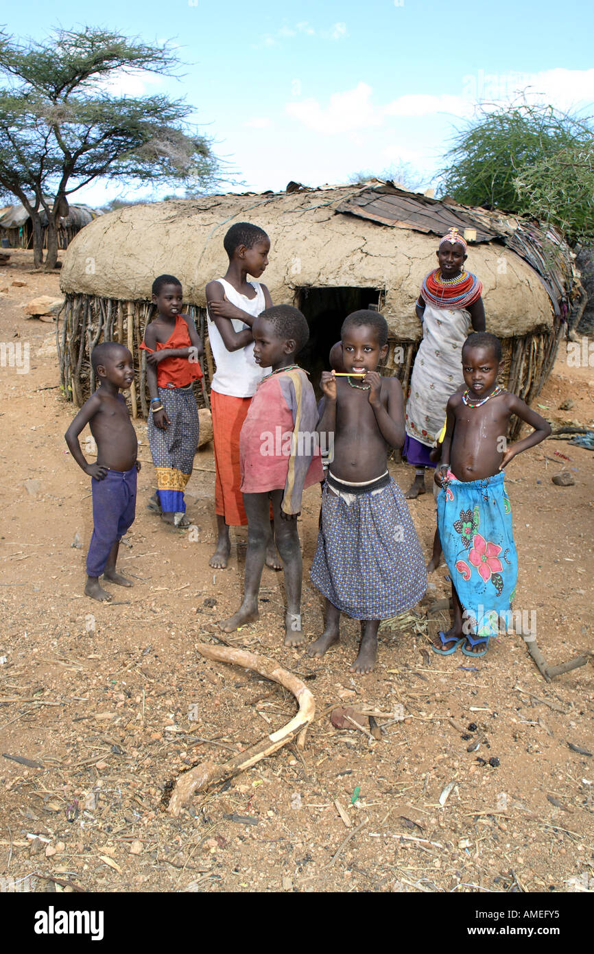 Typical mud huts hi-res stock photography and images - Alamy