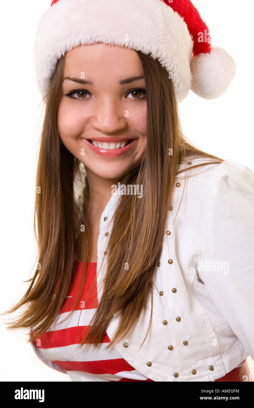 Lady santa hi-res stock photography and images - Alamy
