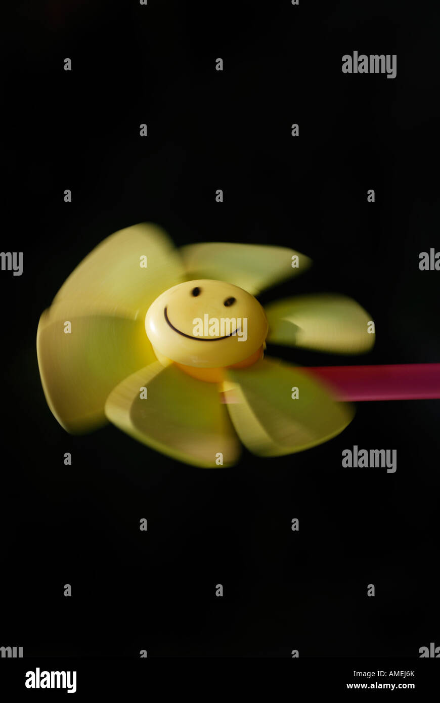 Vane Smiley against blue sky Stock Photo - Alamy