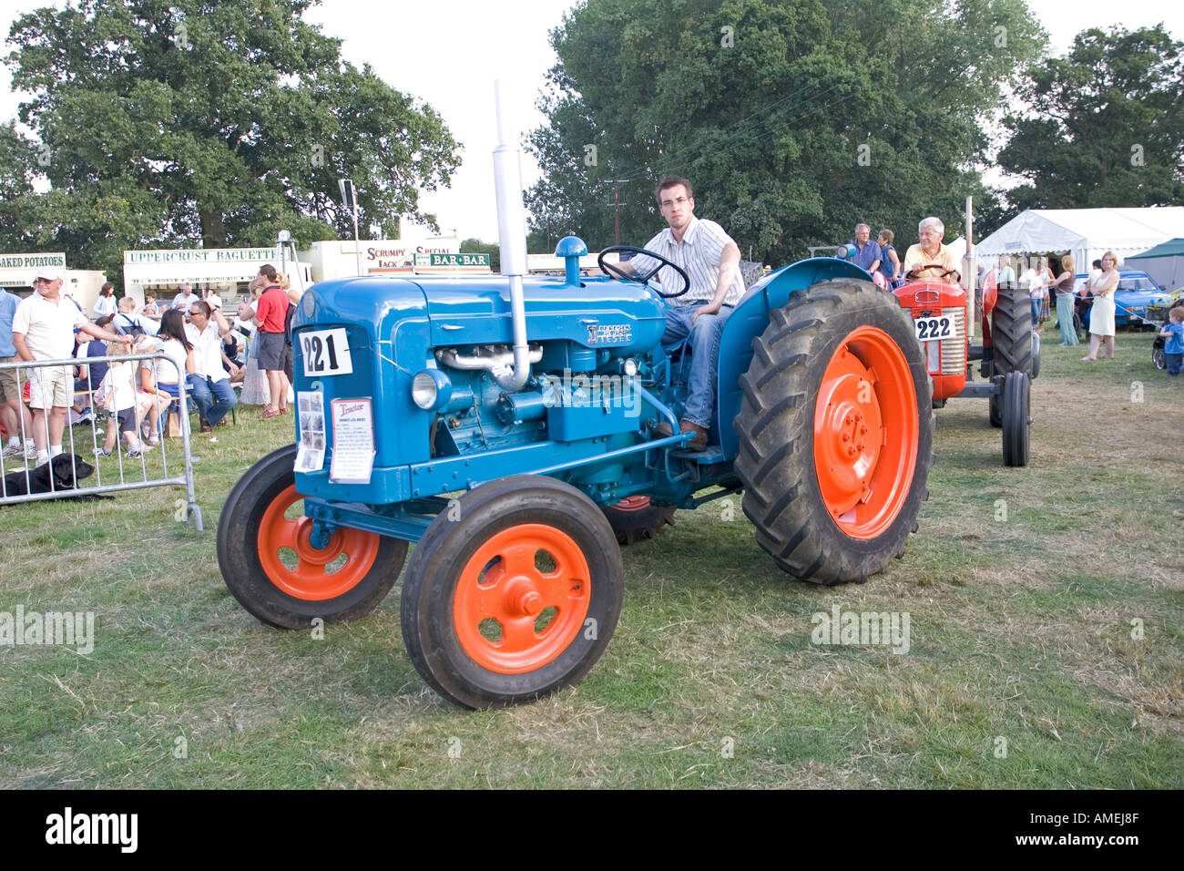 Old vintage Fordson Major tractor at Moreton in Marsh agricultural ...