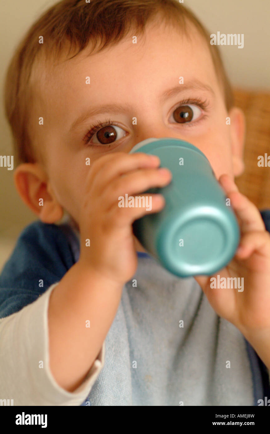 Drinking beaker boy hi-res stock photography and images - Alamy