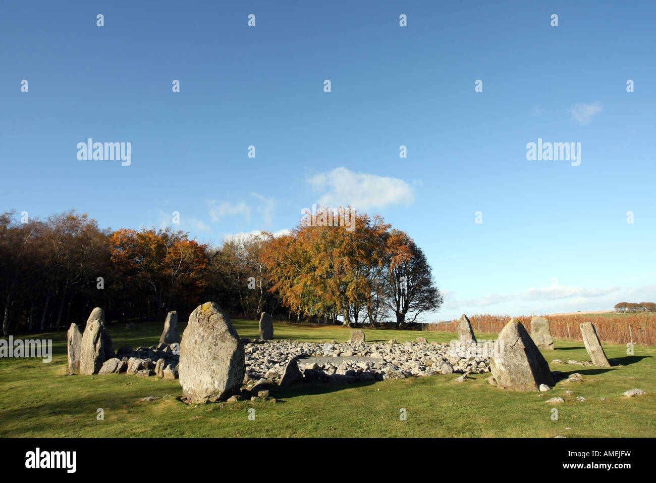 Loanhead of daviot stone circle hi-res stock photography and images - Alamy