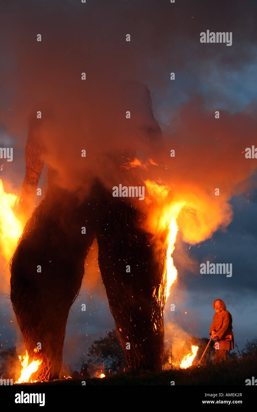 The wicker man pagan hi-res stock photography and images - Alamy