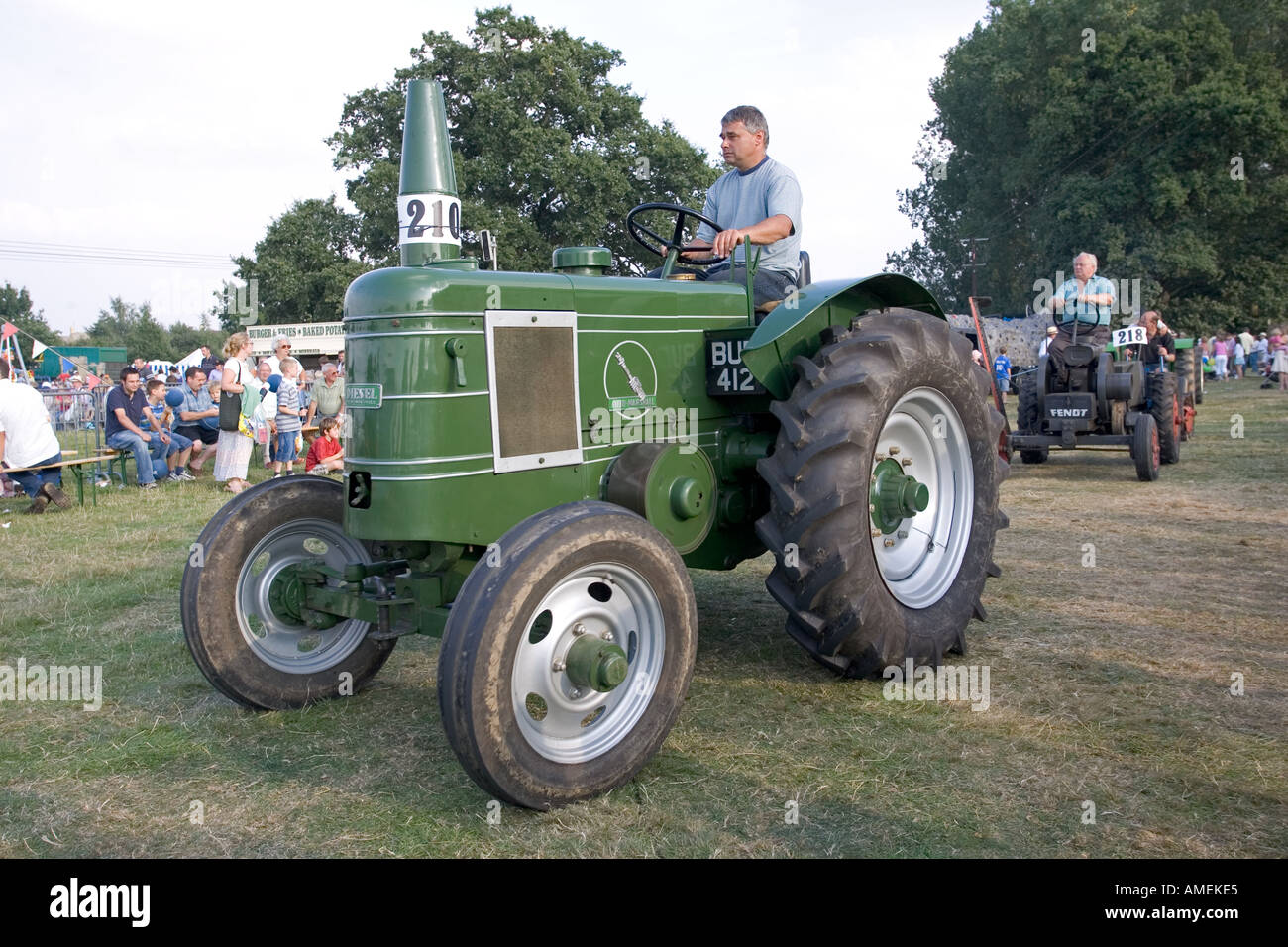 Old vintage field marshall tractor hi-res stock photography and images ...