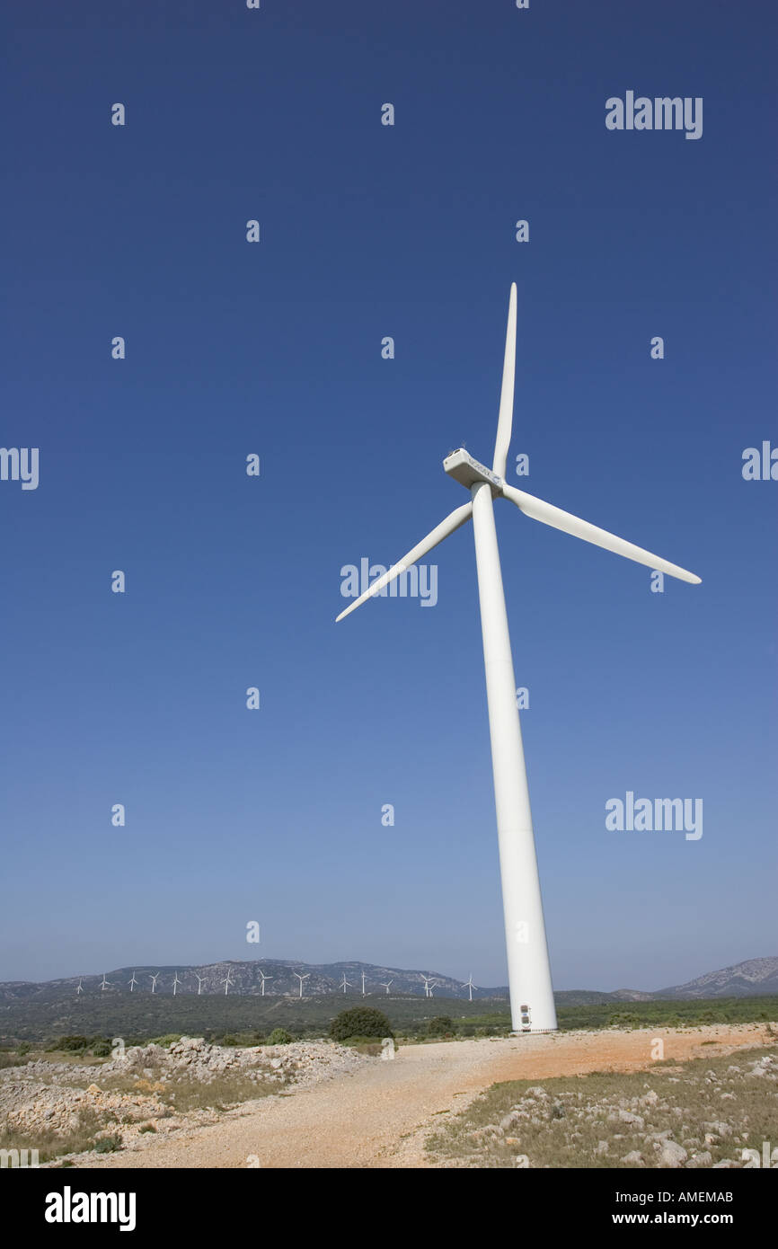 Parc eolienne de fitou france hi-res stock photography and images - Alamy