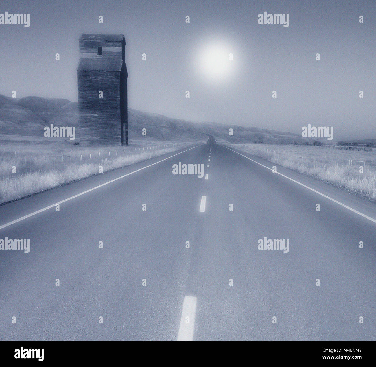 Moonrise Night Nighttime High Resolution Stock Photography and Images ...