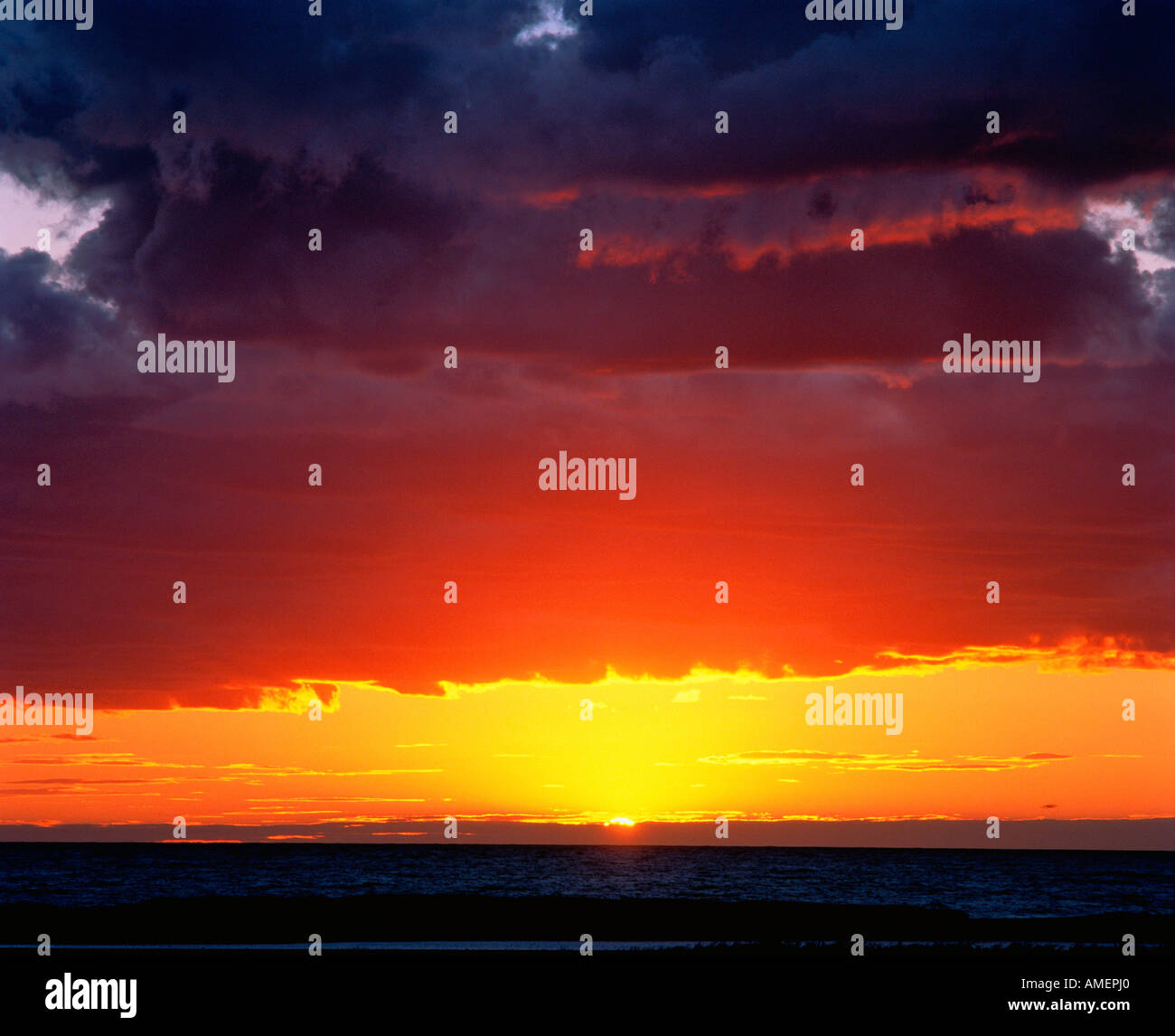 Silver sunrise atlantic hi-res stock photography and images - Alamy