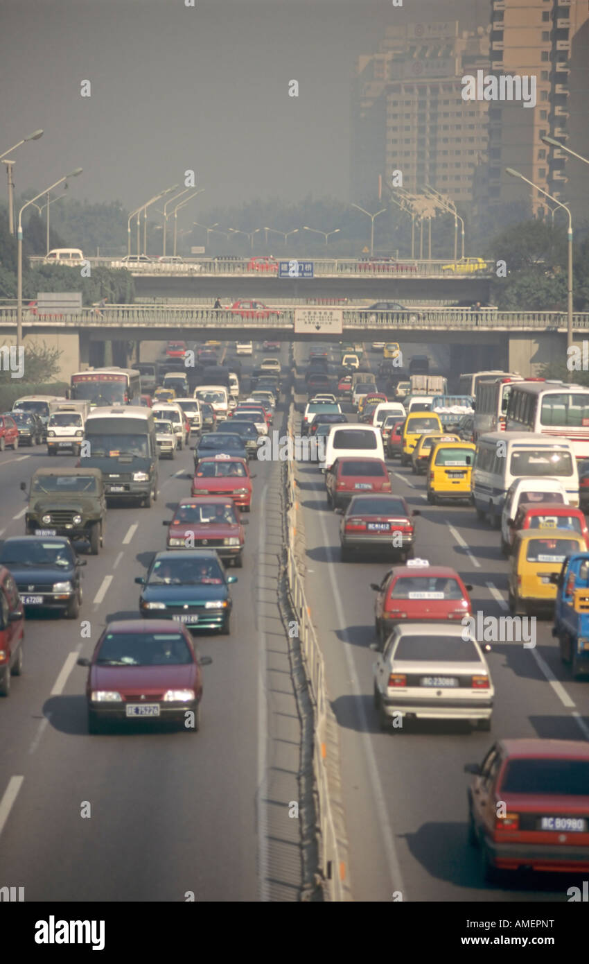 Beijing traffic China Stock Photo - Alamy