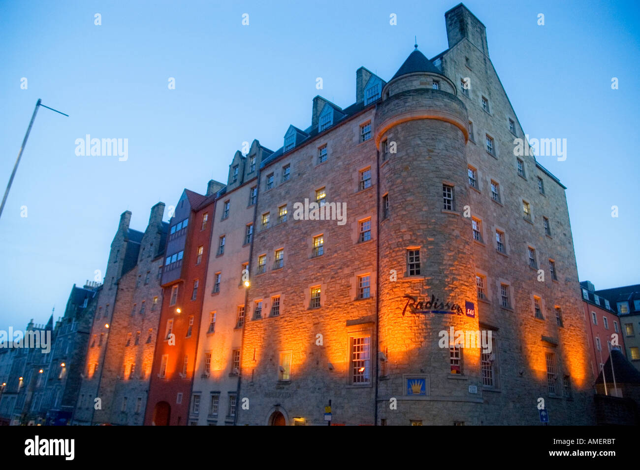 Radisson Hotel Edinburgh Stock Photo - Alamy
