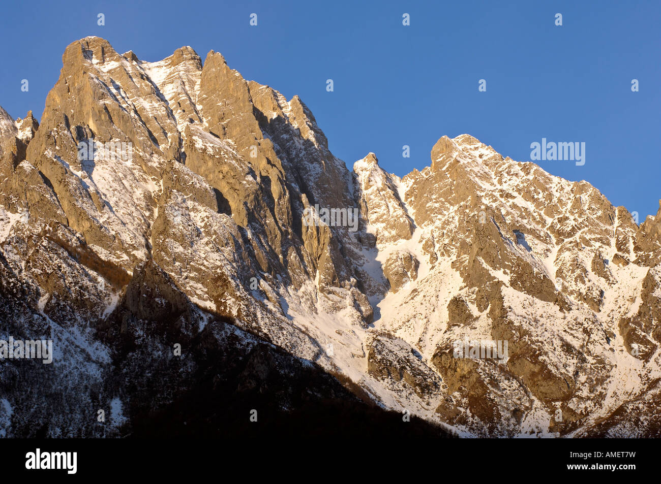 Alpine mountain landscape Stock Photo - Alamy